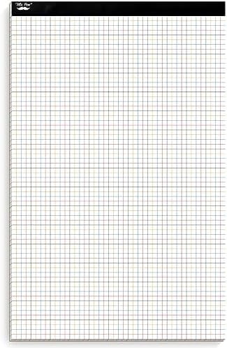 - Graph Paper, 22 Sheets, 17"x11", 4x4 (4 Squares Per Inch), Colored ...