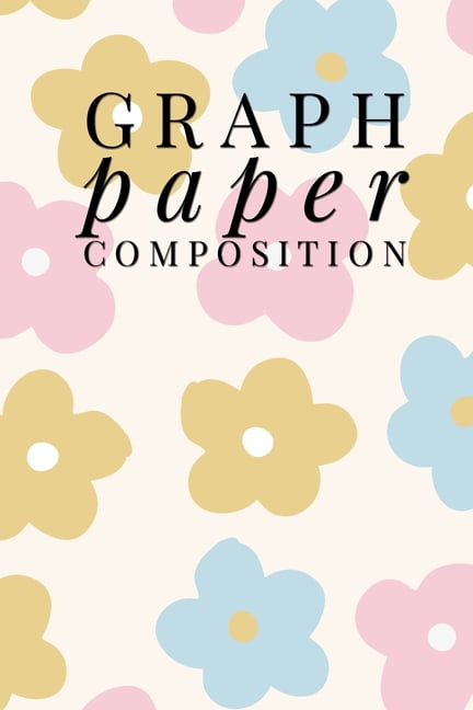 Graph Paper Composition : Graph Paper 6" x 9" Love Quad Ruled 4x4, Grid ...