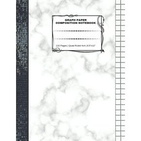 Composition Notebook Graph Paper