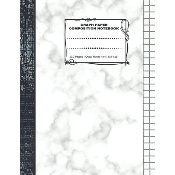 Composition Notebook Graph Paper