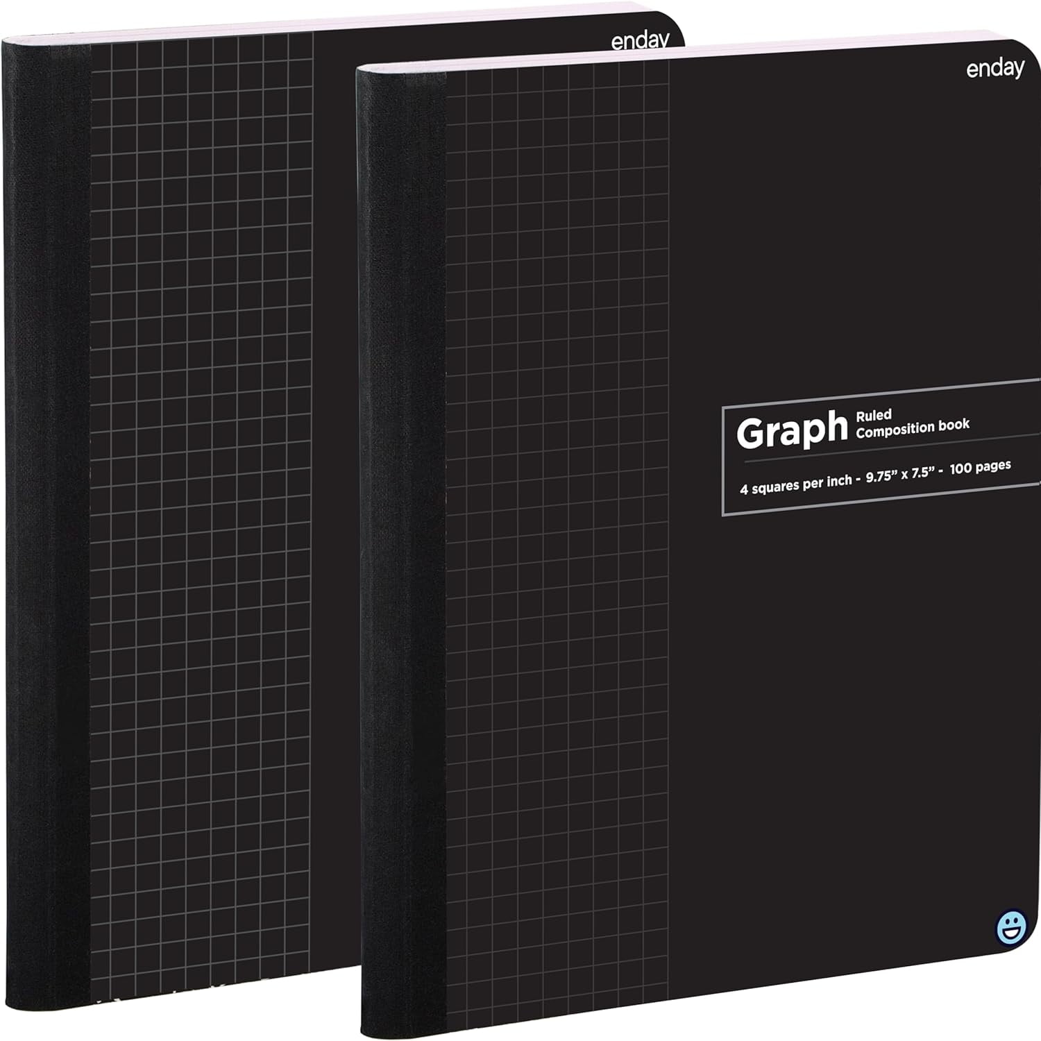 Graph Paper Composition Notebook, Hard Cover Graphing Notebooks, 4 Squares Per Inch Premium Quad ...