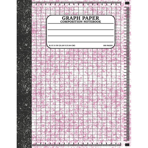 Graph Paper Composition Notebook : Math and Science Lover Graph Paper ...