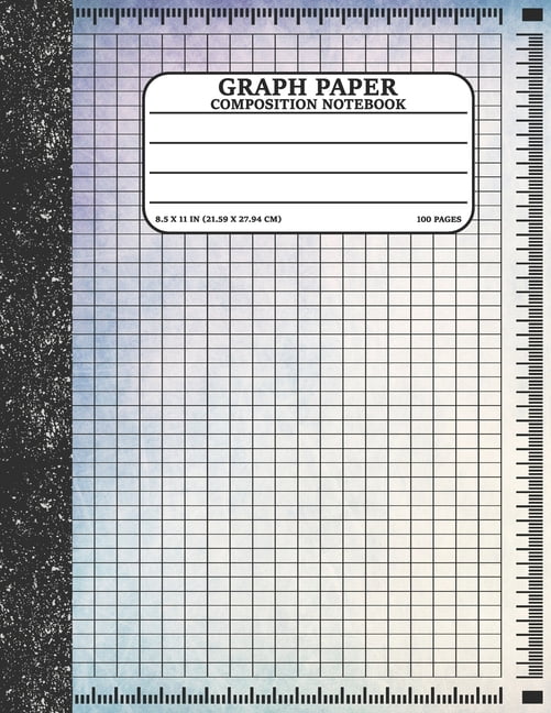 Graph Paper Composition Notebook: Math and Science Lover Graph Paper ...