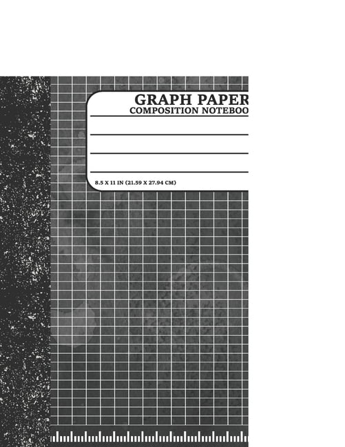 Graph Paper Composition Notebook: Math and Science Lover Graph Paper ...
