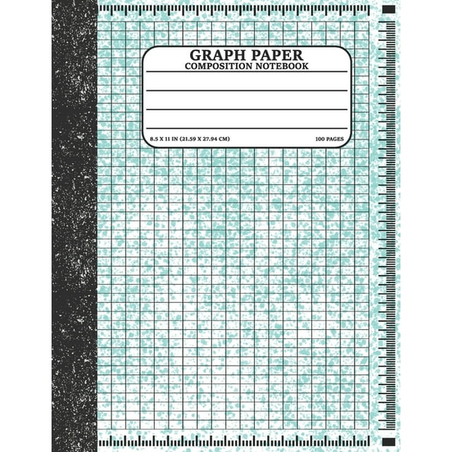 Graph Paper Composition Notebook: Math and Science Lover Graph Paper ...