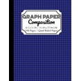 Graph Paper Composition Notebook: Quad Ruled 5 squares per inch: Math ...