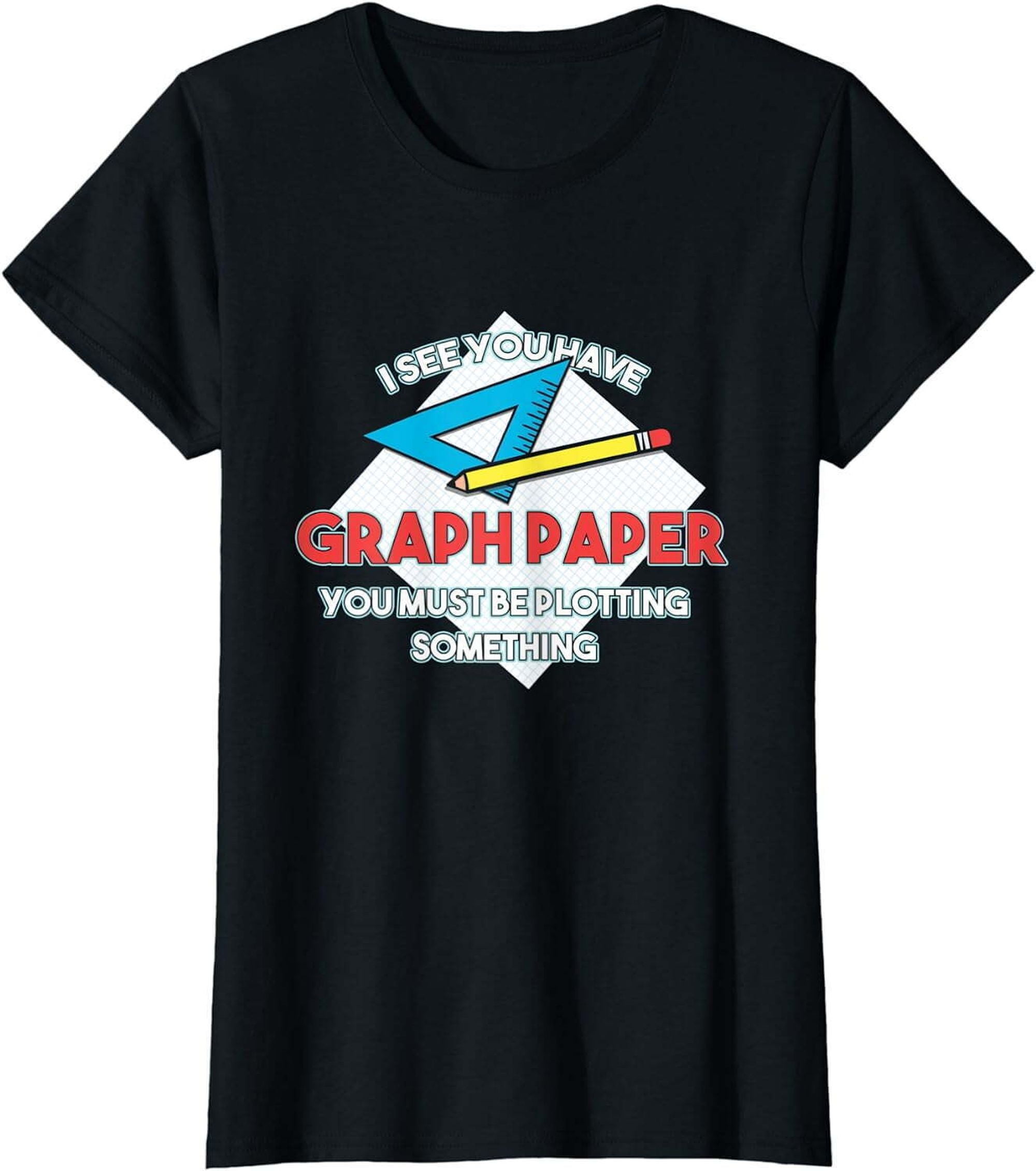 Graph Paper Galore: The Ultimate Tee for Math Enthusiasts - Perfect for ...