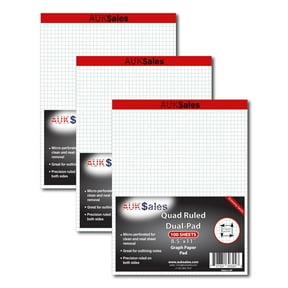 "Mr. Pen- 4x4 Grid Graph Paper Notebook, 8.5""x11"", 55 Sheets Writing ...