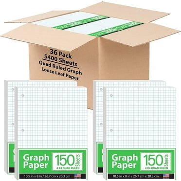 Pacon® Grid Paper Roll, White, 1" Quadrille Ruled 34" x 200', 1 Roll ...