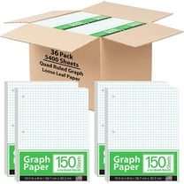 AUKSales TOP Sturdy Graph Desk Pad (Pack of 1), 22"x17", 1/4 Quad Grid ...