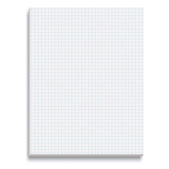"Better Office Products Graph Paper Pad, 8.5"" x 11"", 50 Sheets ...