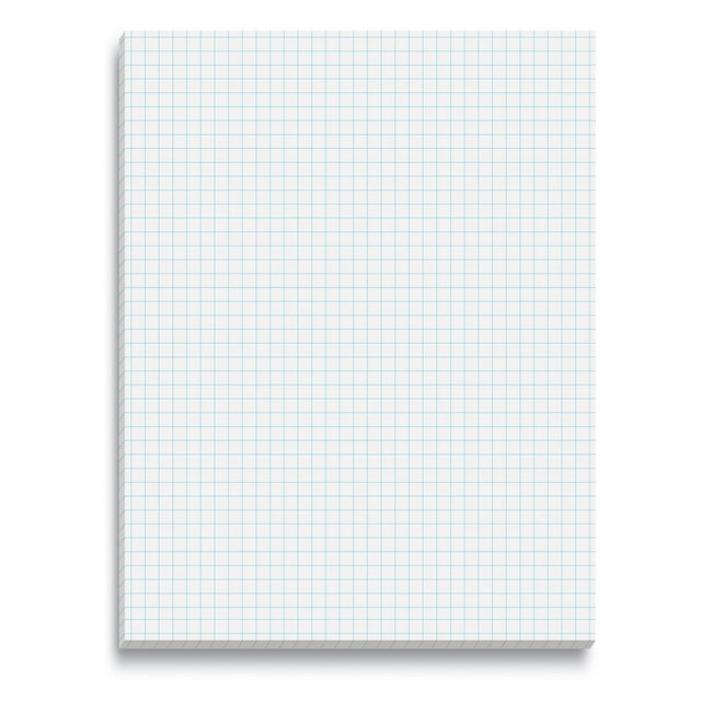 "Better Office Products Graph Paper Pad, 8.5"" x 11"", 50 Sheets ...