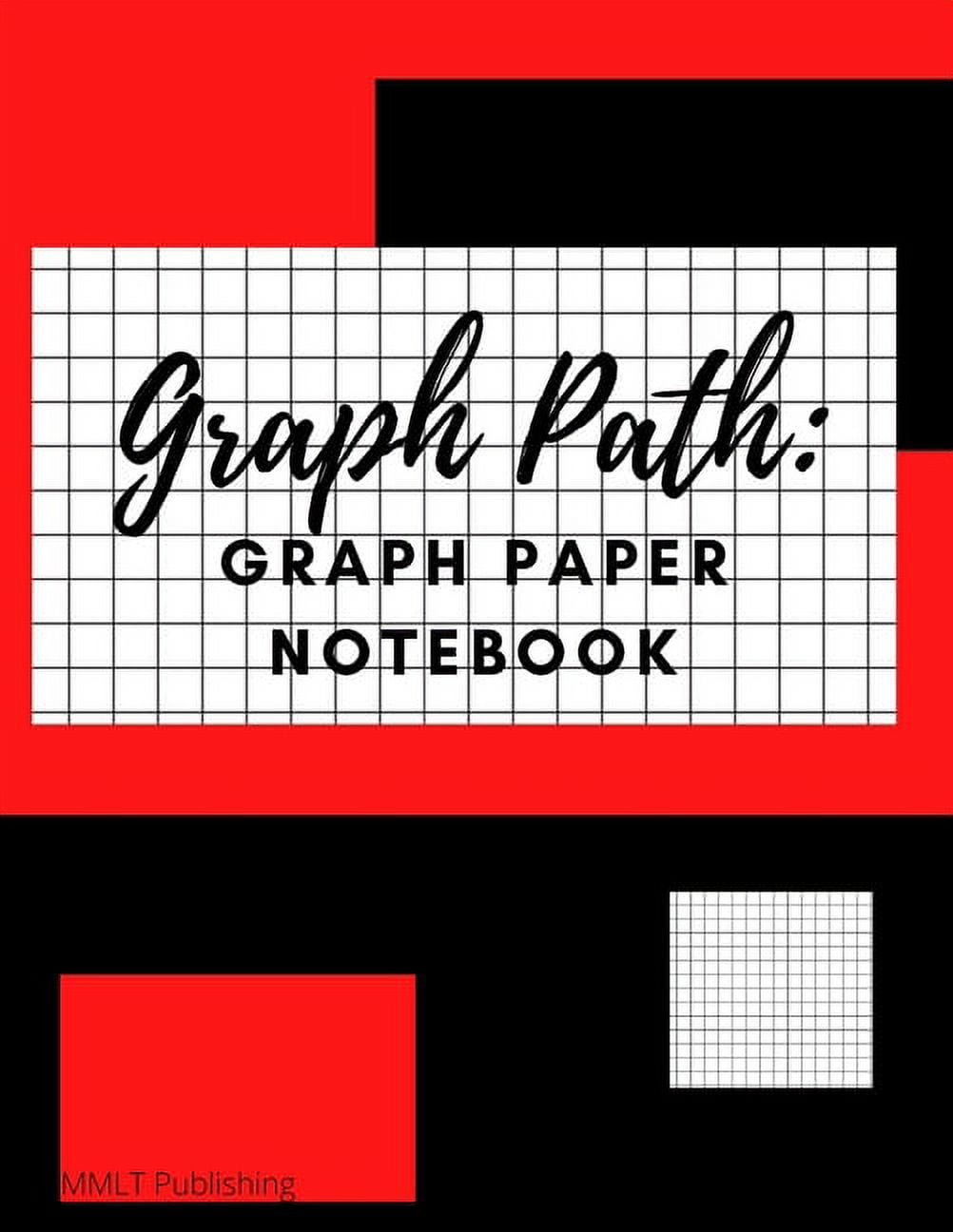 Graph Path: Graph Paper Notebook, (Paperback) - Walmart.com