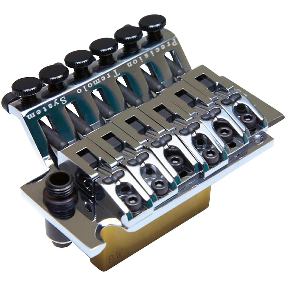 Graph Tech Ghost LB-63 Floyd Rose Bridge with Piezo Pickups Chrome ...