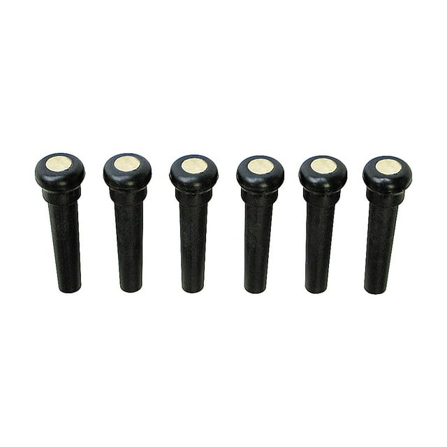 Graph Tech (Graphtec) PP-2044-00 TUSQ Bridge pin black Mother of pearl ...