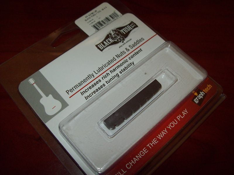 Graph Tech Left-Handed 7-String Nut For Schecter - BLACK TUSQ XL, PT ...