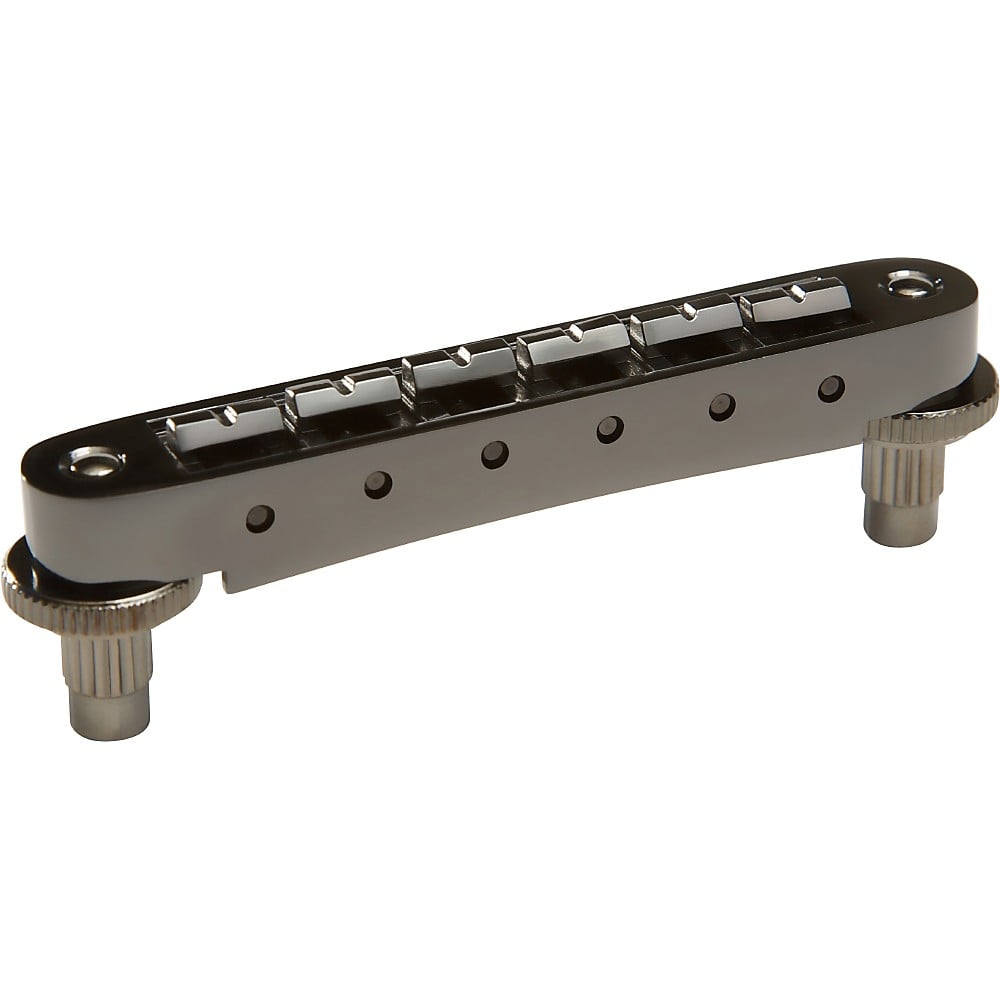 Graph Tech ResoMax NV1 Guitar Bridge for 4mm Posts Black Nickel ...