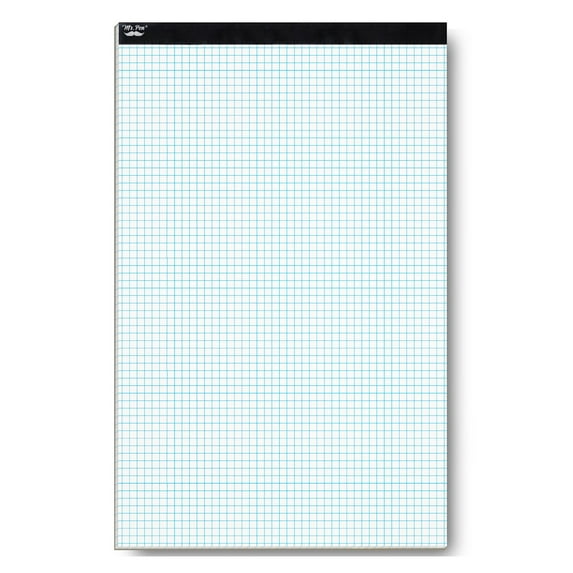 Graph paper 4x4 grid paper, 4 squares per inch, 17x11 inches, 22 sheets ...