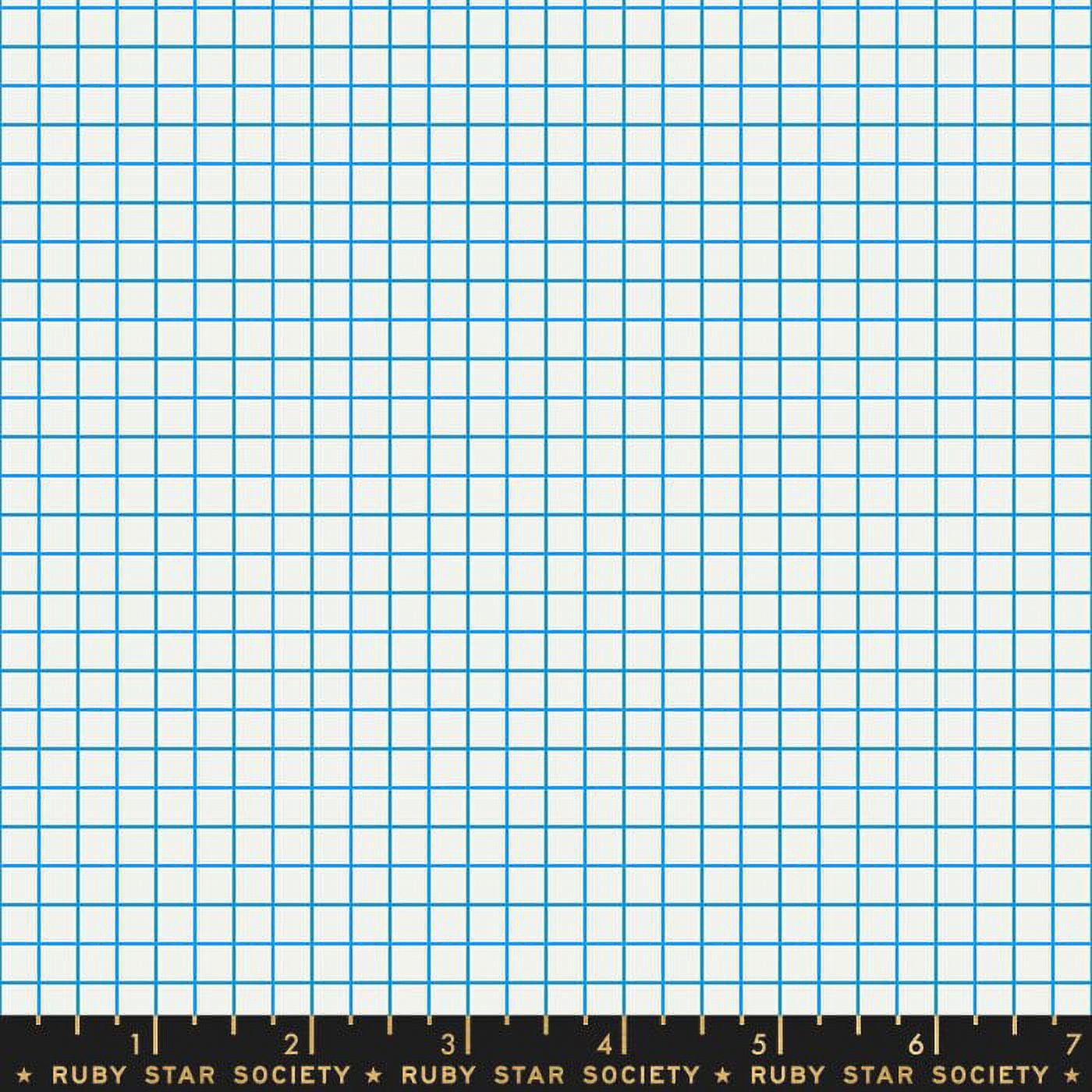 Graph paper grid fabric, Ruby Star Society graph paper quilt cotton ...
