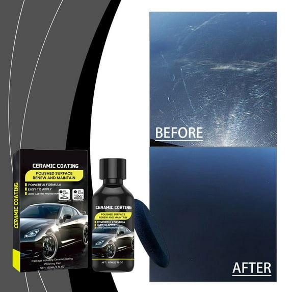 Graphene Ceramic Car Paint Coating Kit 60ml | Aerospace-Grade ...