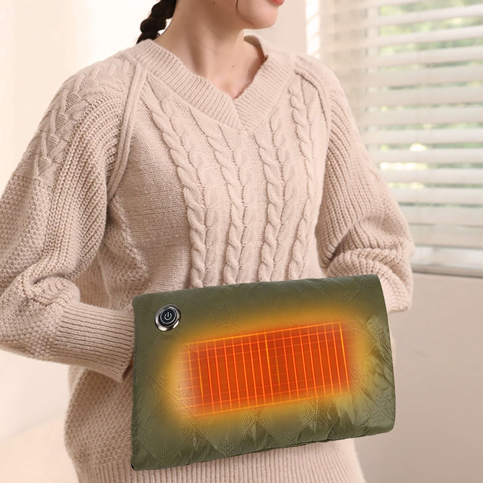 Graphene Hand Warmer USB Rechargeable with Fast Heating, 3 Temperature ...