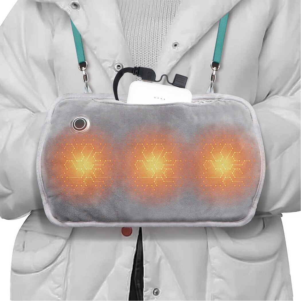 Graphene Heated Hand Warmer, 10000mAh Rechargeable Hand Warmer Gloves ...