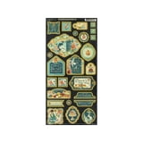 Graphic 45 Cafe Parisian Decorative Chipboard - Walmart.com