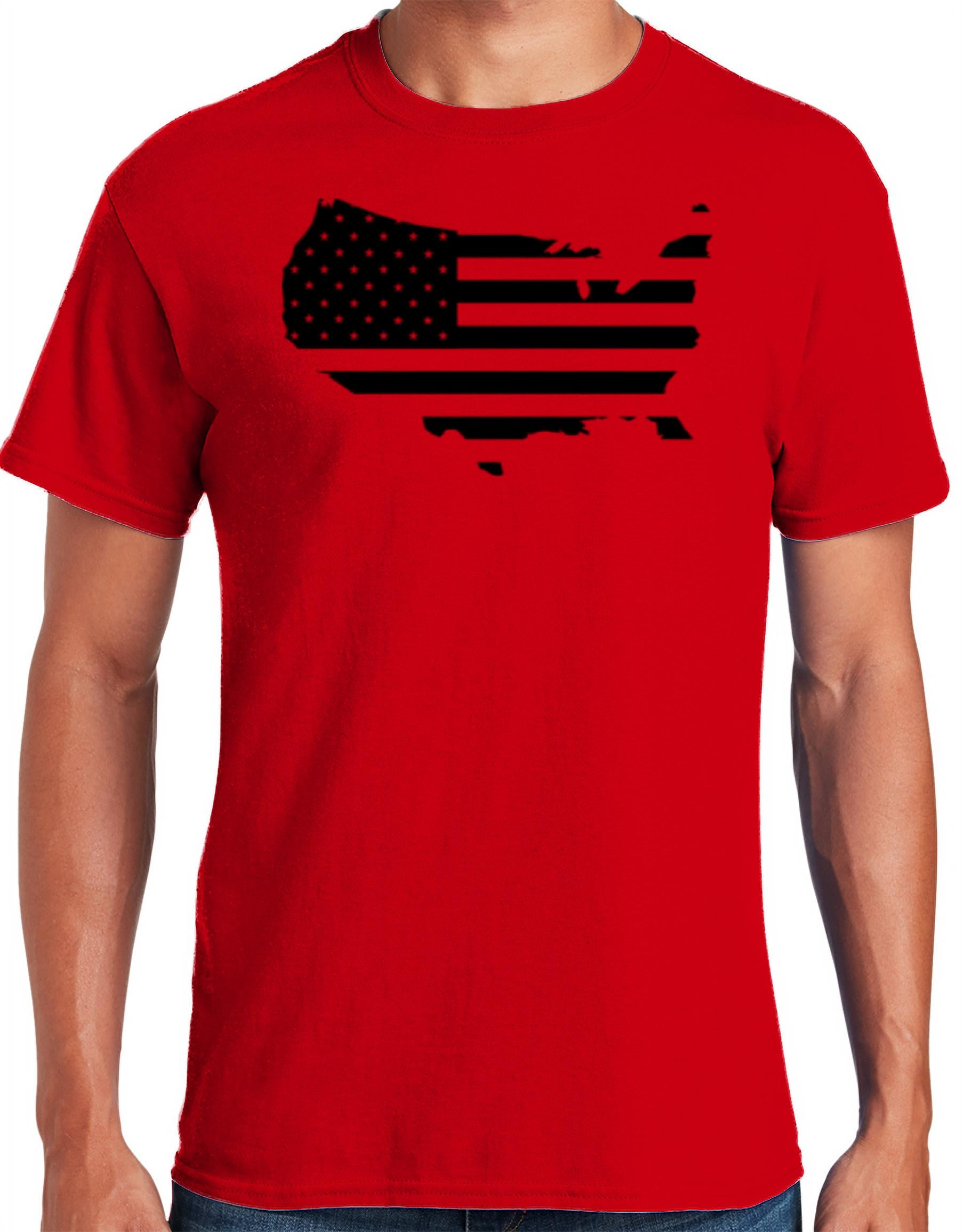 Graphic America Patriotic 4th Of July Independence Day Mens T Shirt