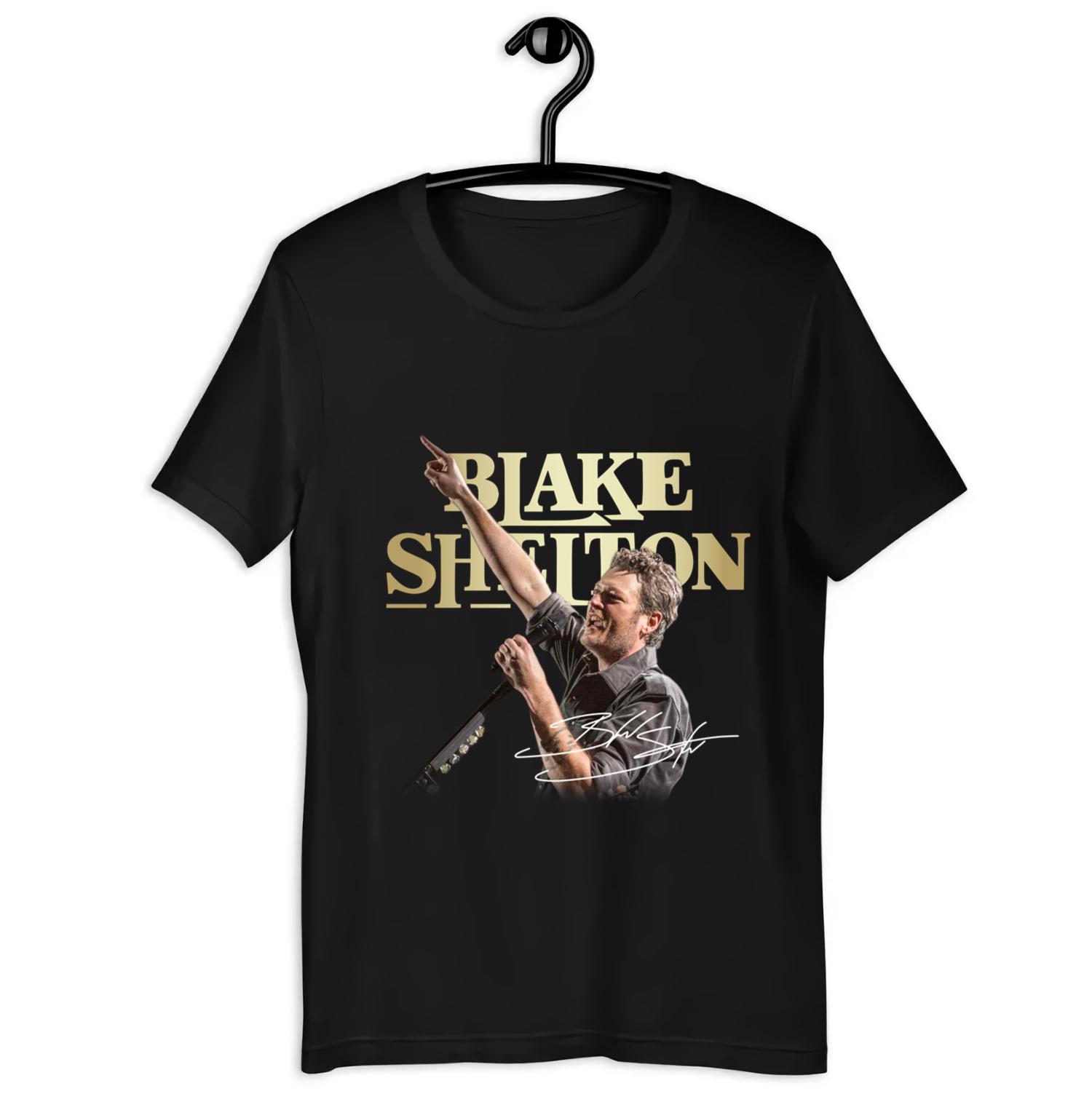 Graphic Blake Shelton The Honky Tonk 2024 Tour T-Shirt, Blake Shelton ...