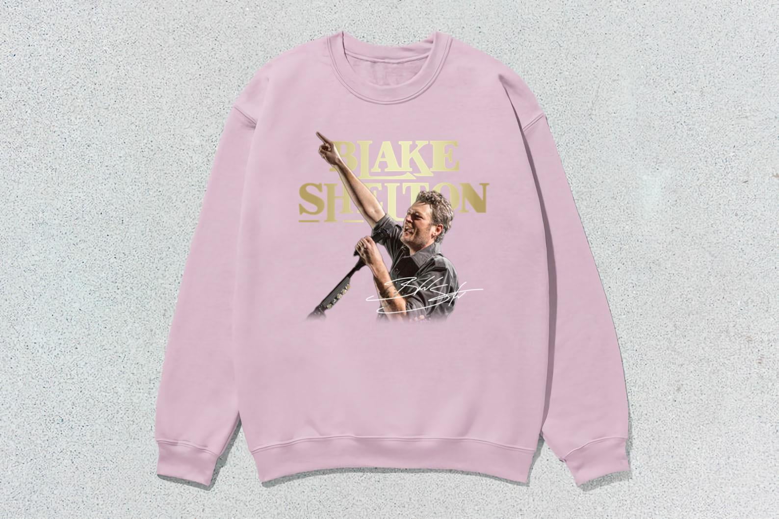 Graphic Blake Shelton The Honky Tonk 2024 Tour T-Shirt, Blake Shelton ...