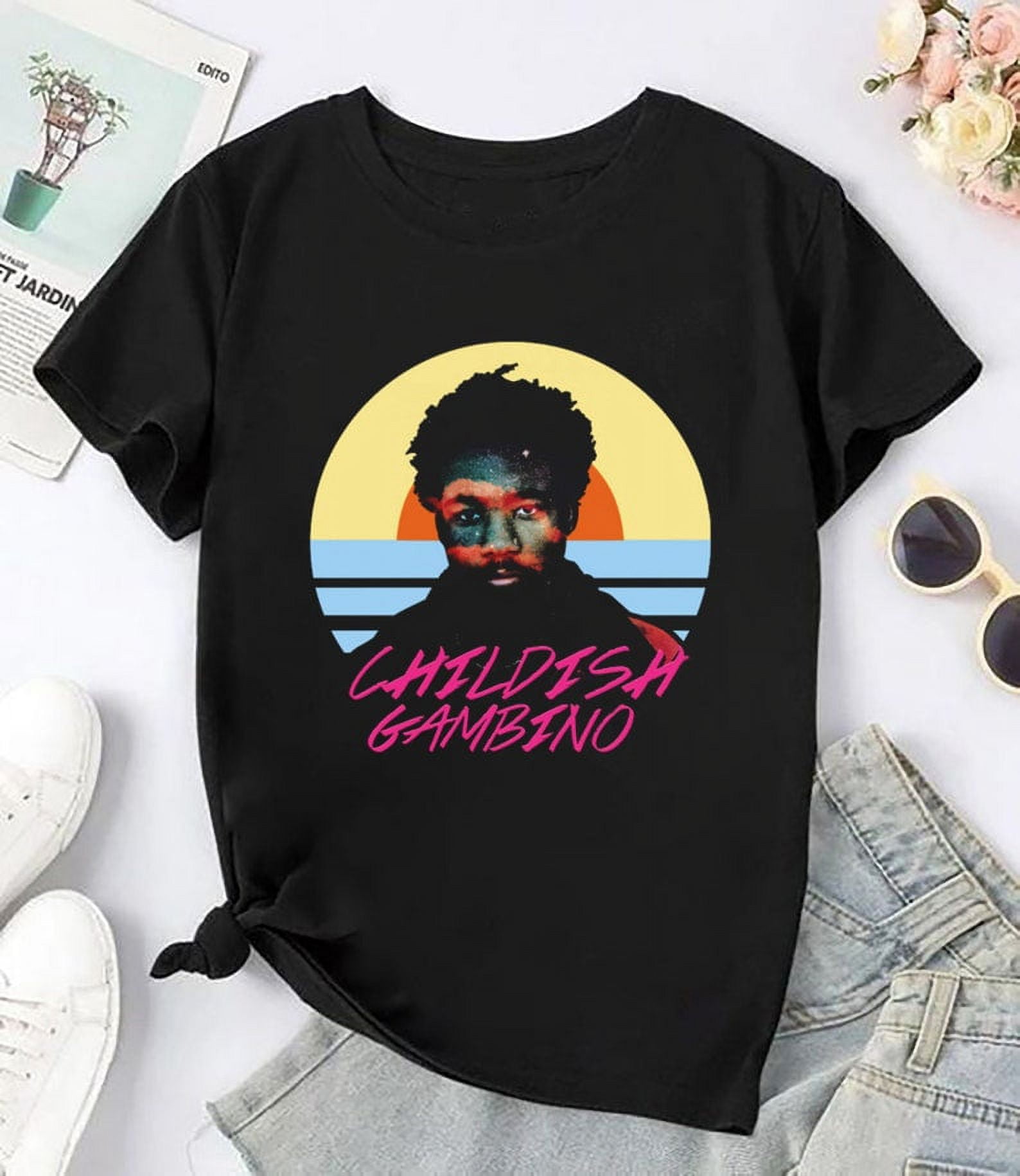 Graphic Childish Gambino Unisex T-Shirt, Vintage Childish Gambino Bootleg Shirt, Childish ...