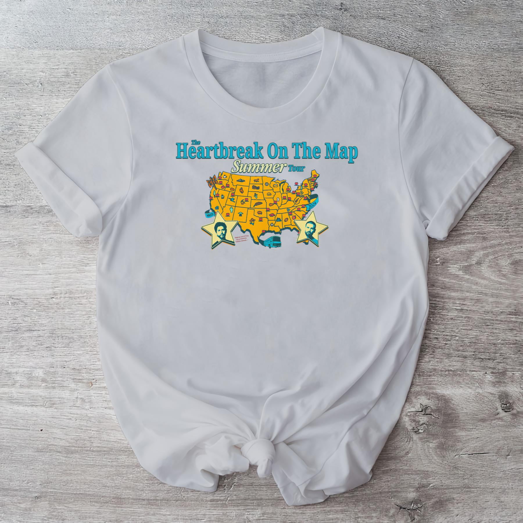 Graphic Dan And Shay Tour 2024 T-Shirt, Dan + Shay Band Fan Gift, Dan ...