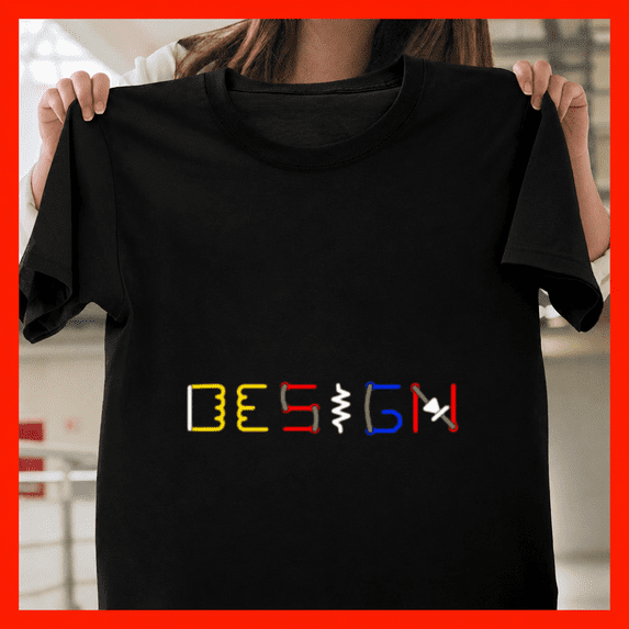 Graphic Design Layout Word Typography Blueprint Vector Grid Art Unisex ...