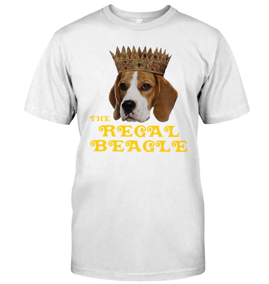 Graphic Design T-Shirt Three's Company The Regal Beagle Joyce DeWitt John Ritter - Walmart.com