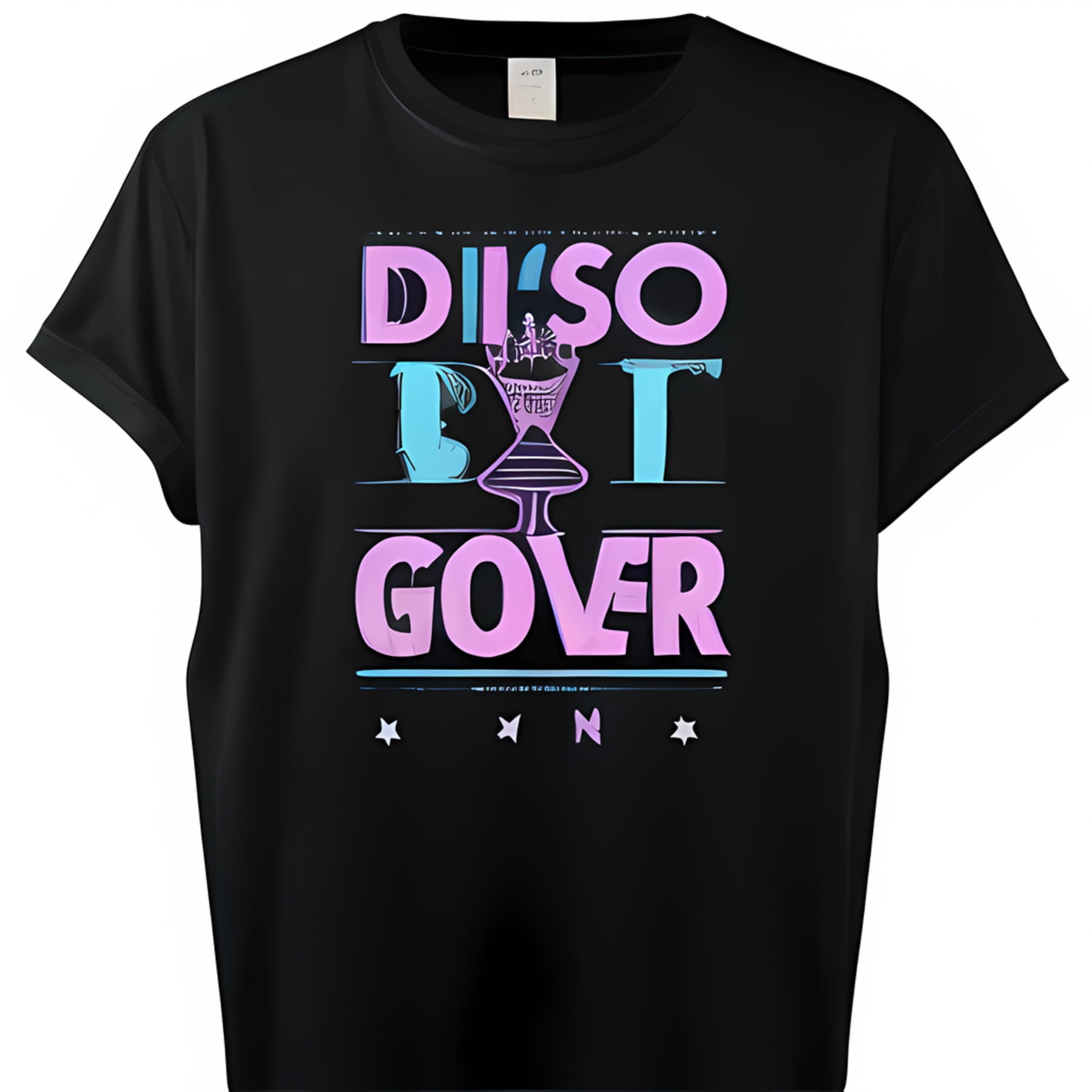 Graphic Disco T-Shirt by Damien Aclosed for J equals ...