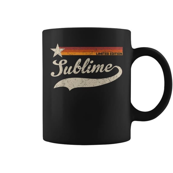 Graphic First Name Sublime Name Pride Limited Edition Coffee Mugs ...