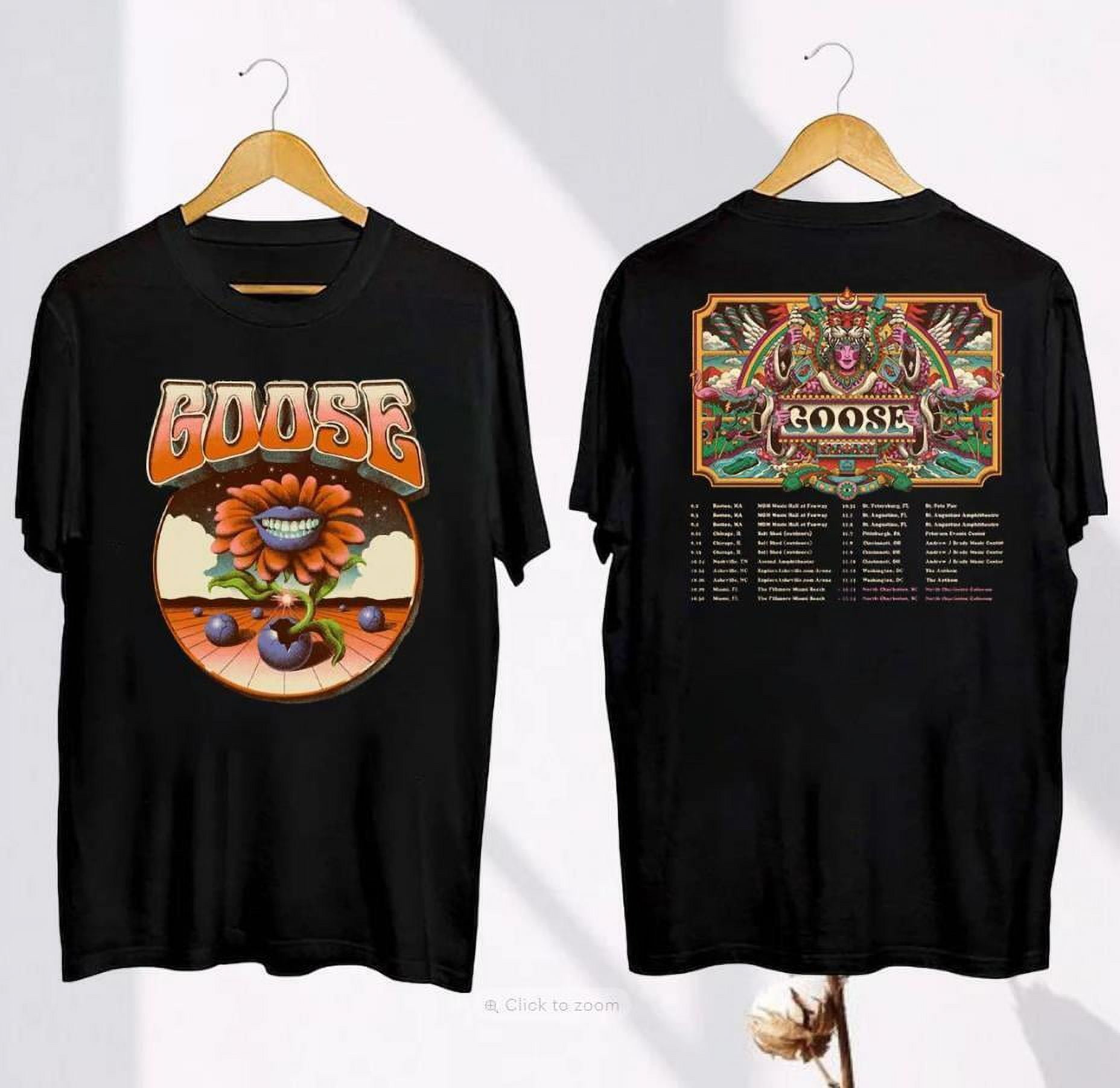 Graphic Goose Band 2024 Tour Shirt Goose Band 2024 Concert Shirt Goose ...