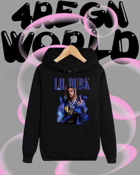 Graphic Hoodie Lil Durk - Walmart.com