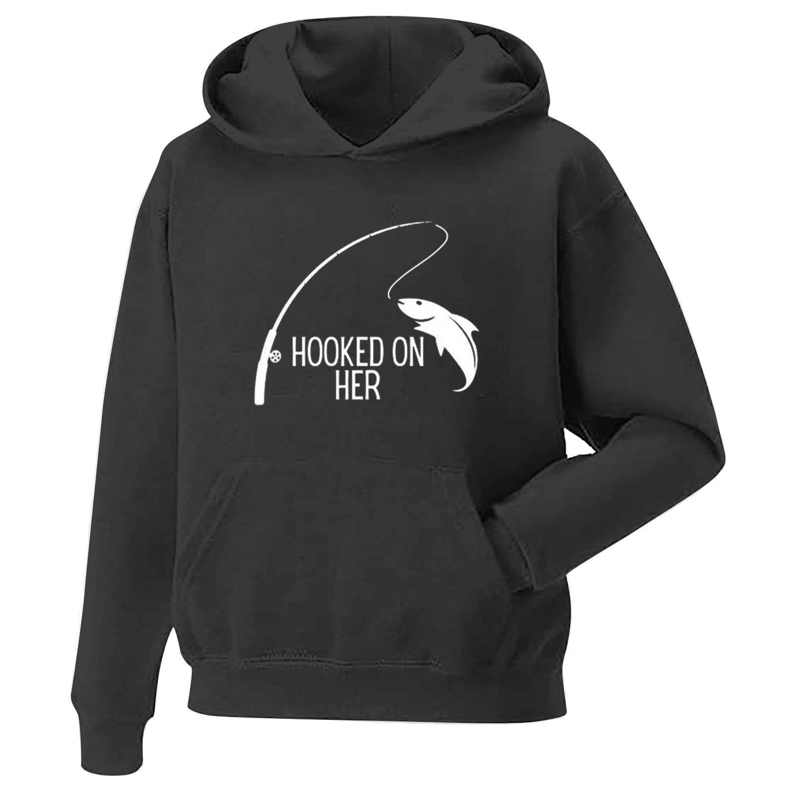 Graphic Hoodies for Men Fall Winter Men's Valentine's Day Couples ...