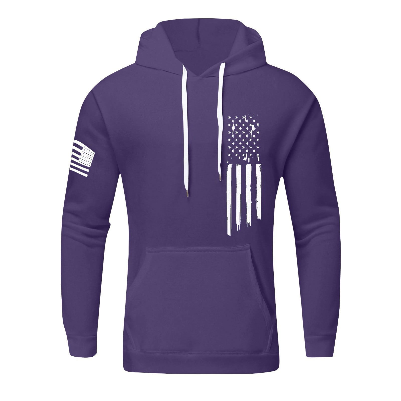 Graphic Hoodies for Men Pullover American Flag Hoodies for Men ...
