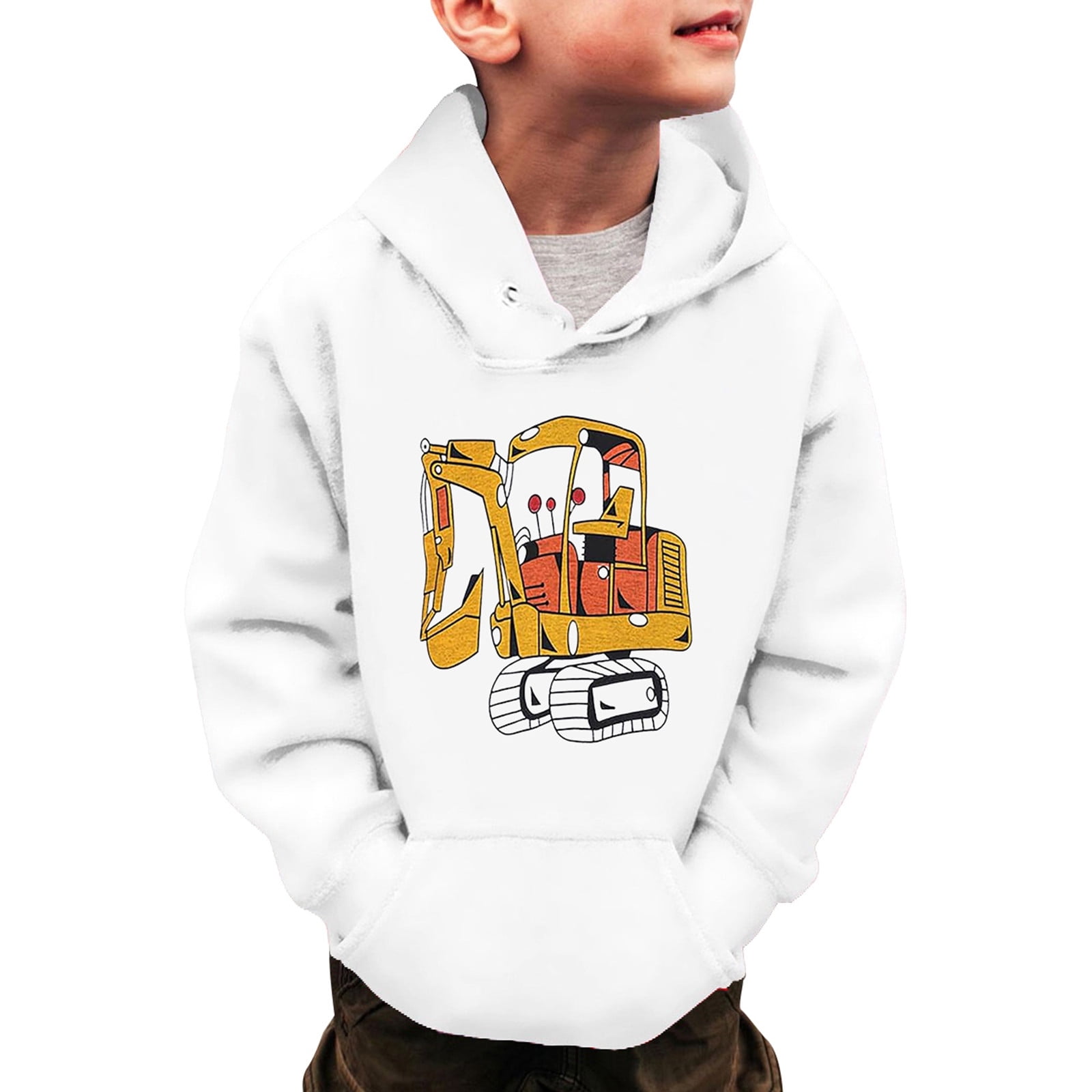 Graphic Hoodies Y2k Kids Little Boys Girls Cars Sweatshirts Long Sleeve ...