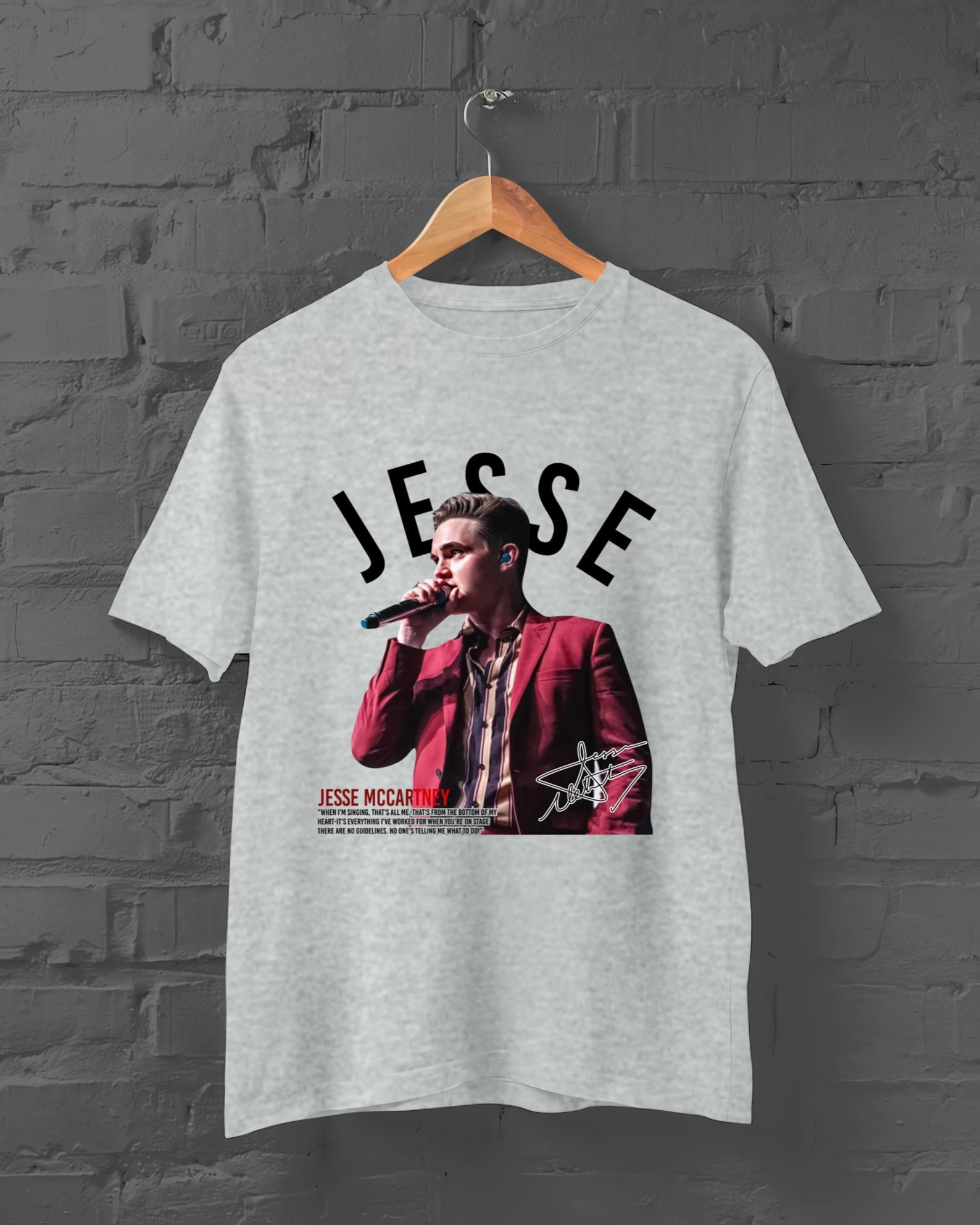 Graphic Jesse McCartney T-Shirt - Walmart.com