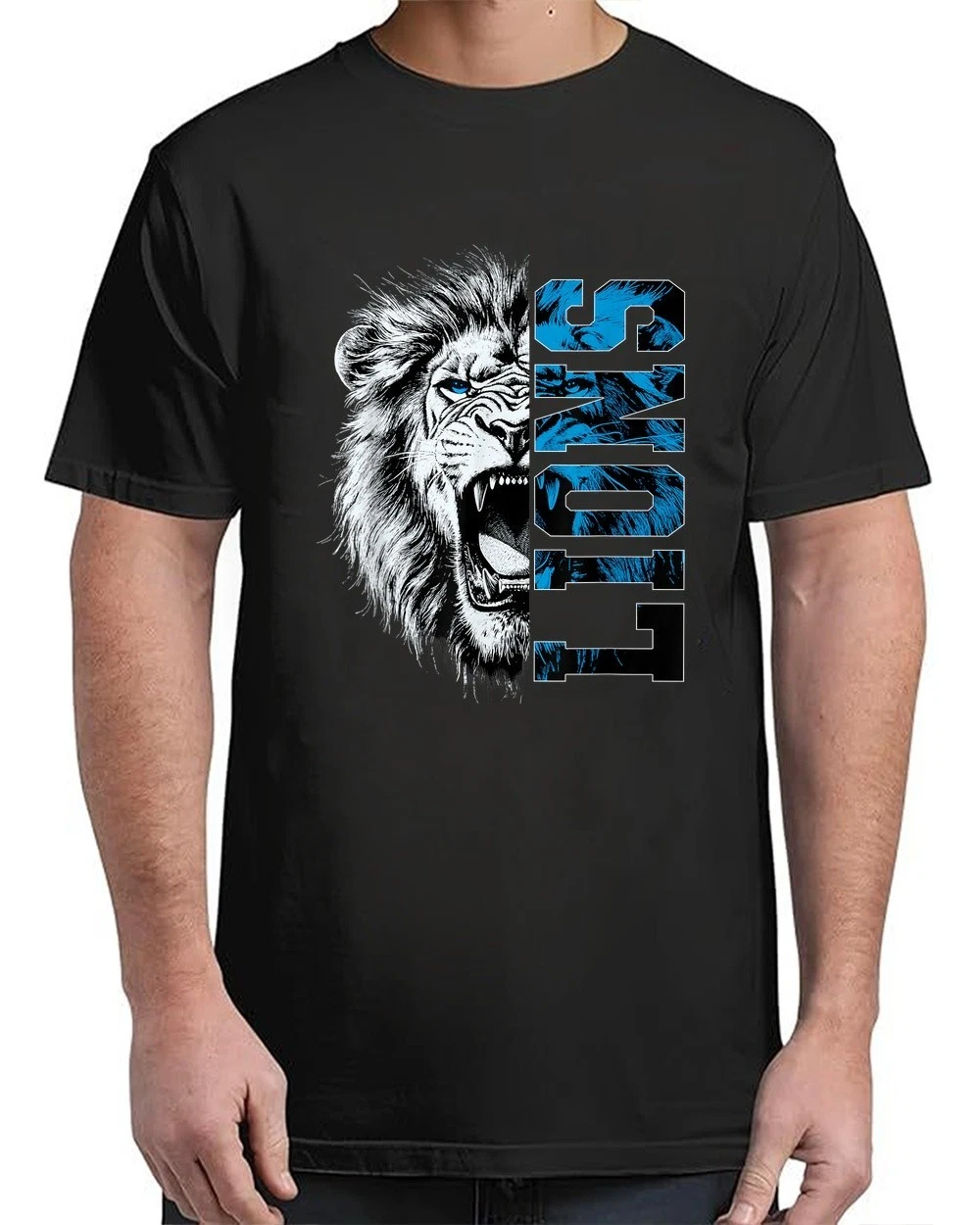 Graphic Lions Name Distressed Classic Lion Name Styles Chill Mood ...