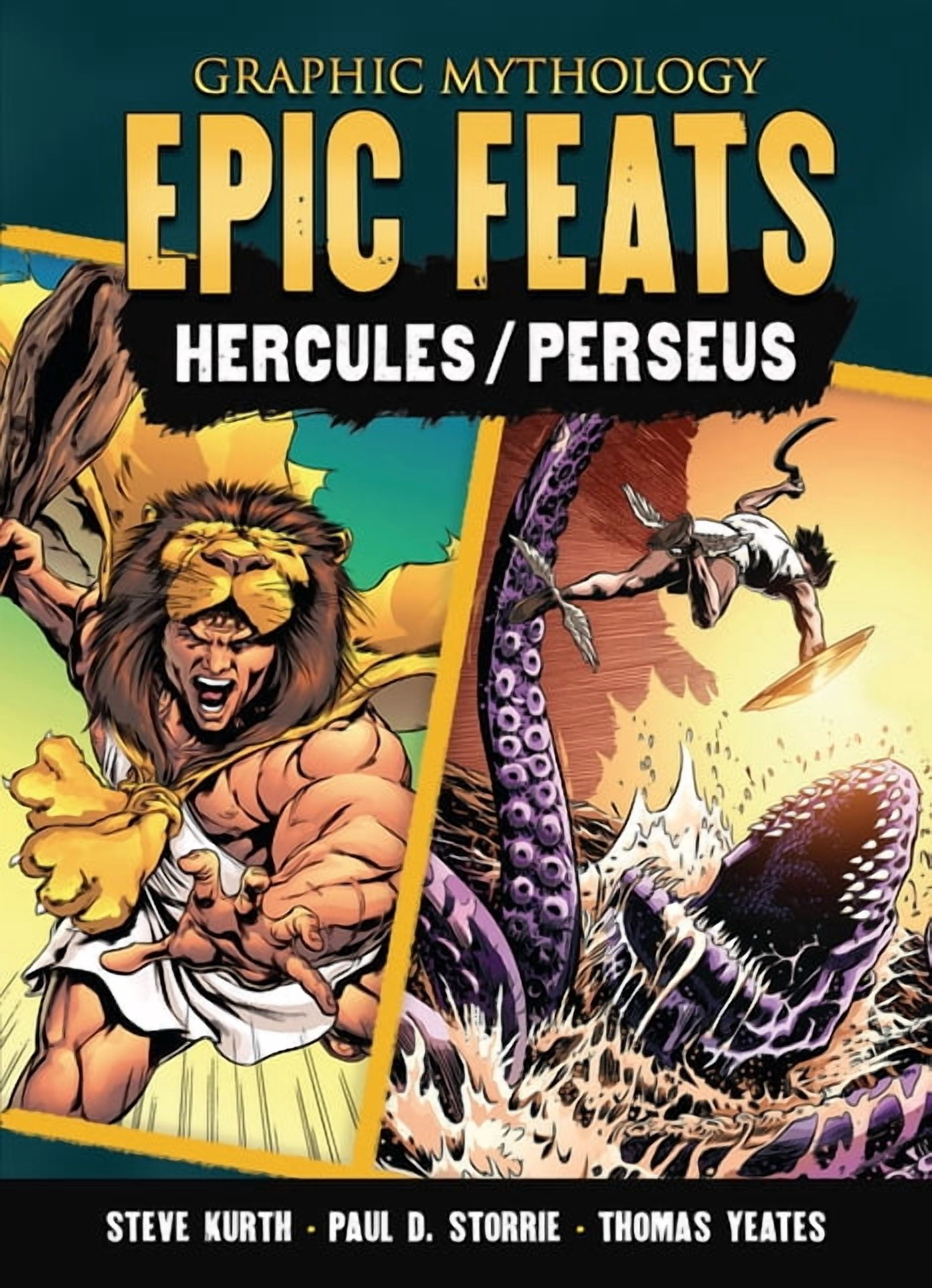 Graphic Mythology Epic Feats: The Legends of Hercules and Perseus ...