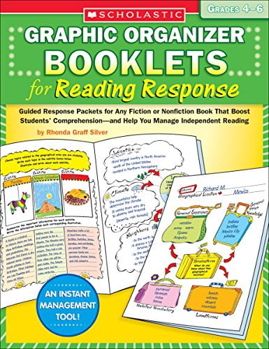 Pre-Owned Graphic Organizer Booklets for Reading Response: Guided ...