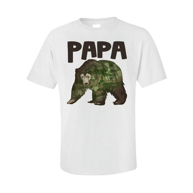 Graphic Papa Bear Art Shirt, Daddy Bear Tee, Father's Day Gift, Bear Graphic T-shirt, Animal ...