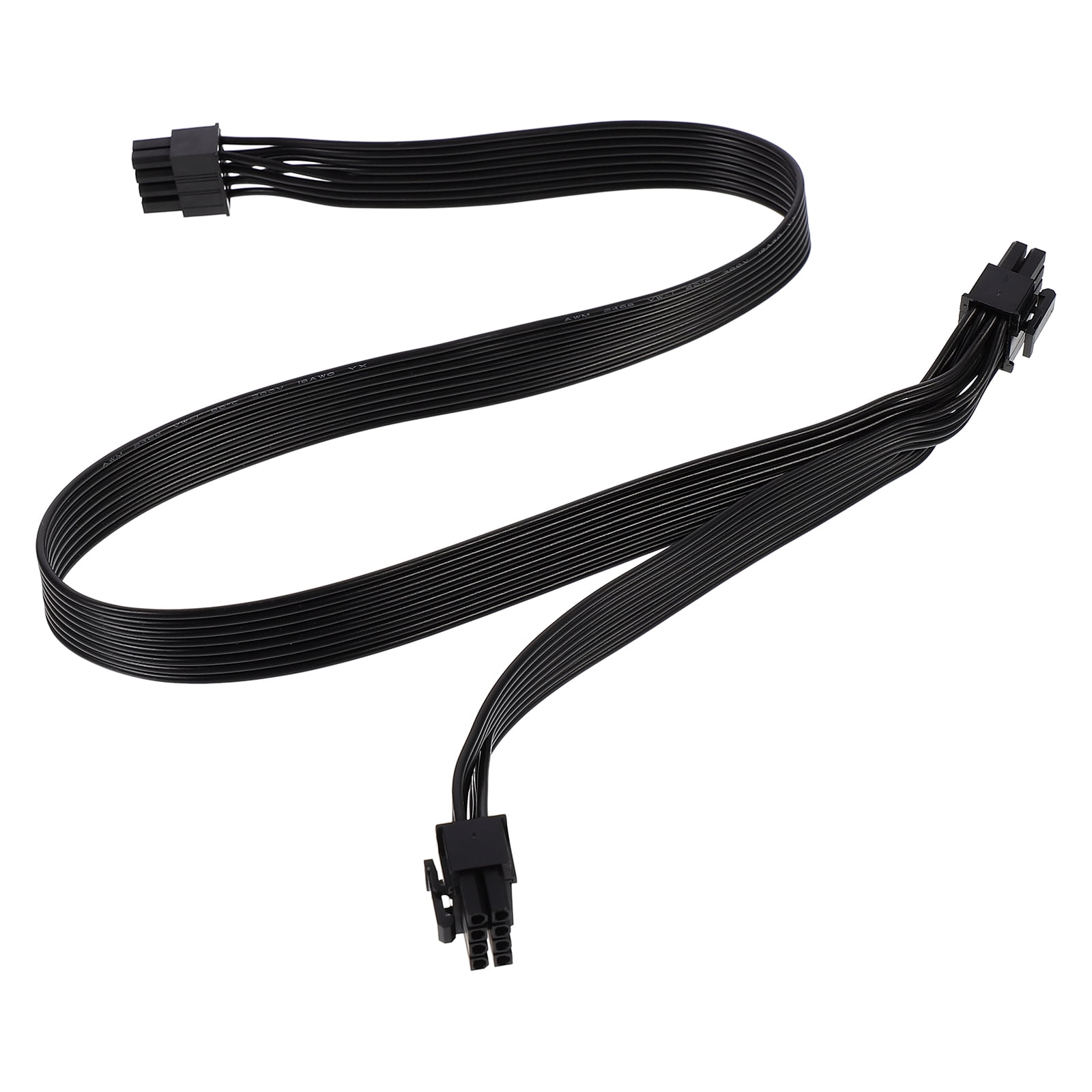 Graphic Power Cord 8-pin Male to Dual 6+2pin Male GPU Splitter Power ...