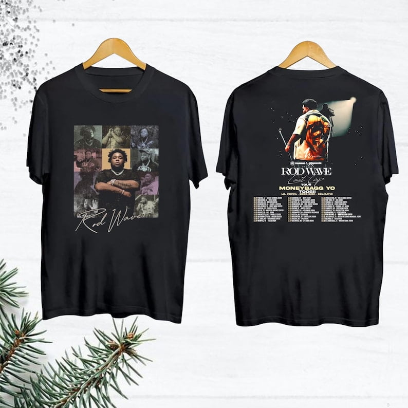 Graphic Rod Wave Last Lap Tour 2024 Shirt, Rod Wave Rapper, Rod Wave ...