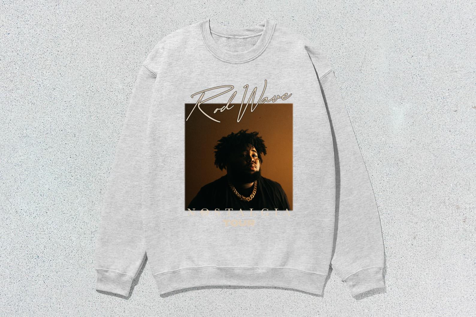 Graphic Rod Wave Nostalgia Tour 2023 Shirt, Rod Wave Merch, Rod Wave ...