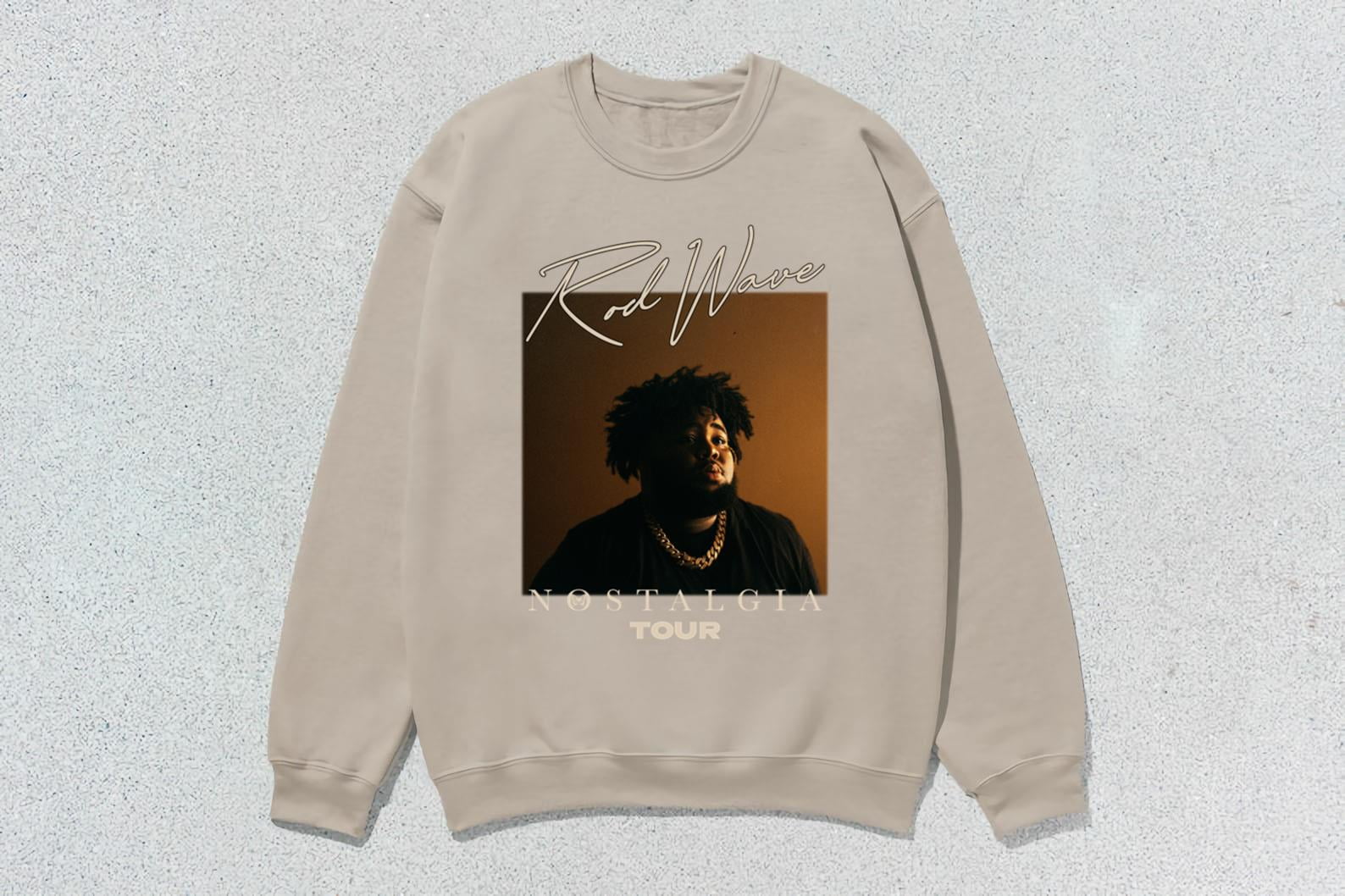 Graphic Rod Wave Nostalgia Tour 2023 Shirt, Rod Wave Merch, Rod Wave ...